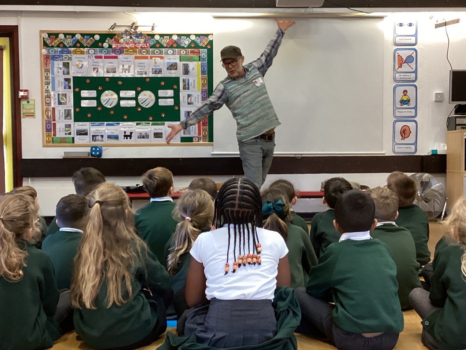 Ad Astra Infant School - Martin Maudsley - Storytelling Session
